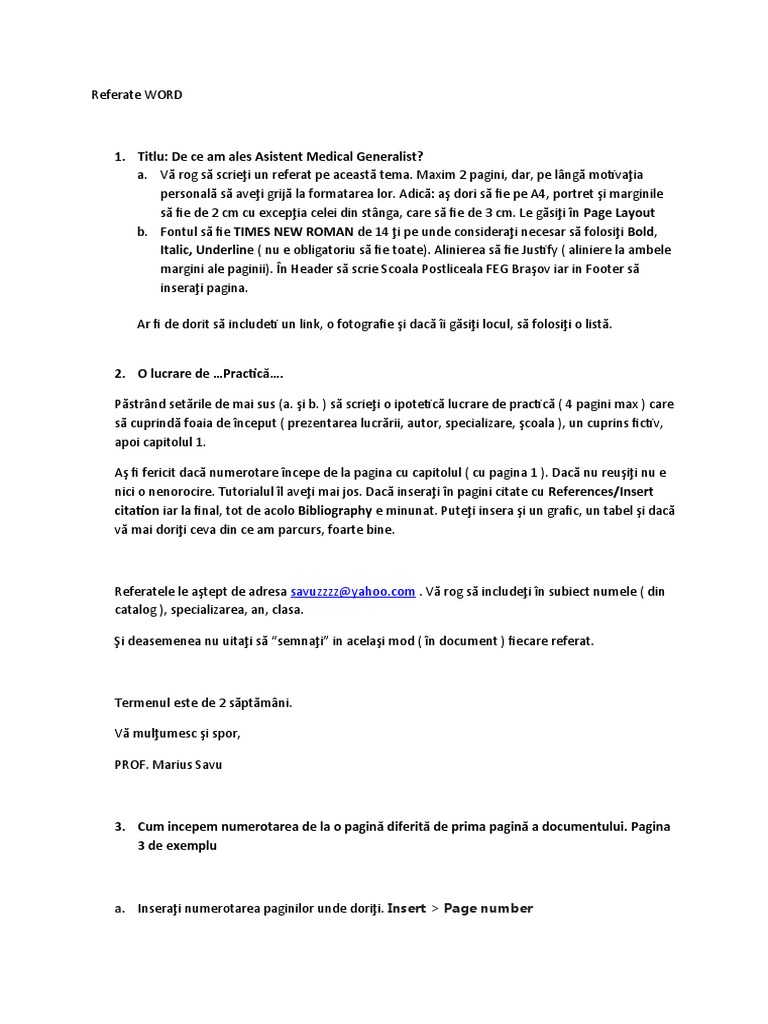 Referate Word Amg | PDF