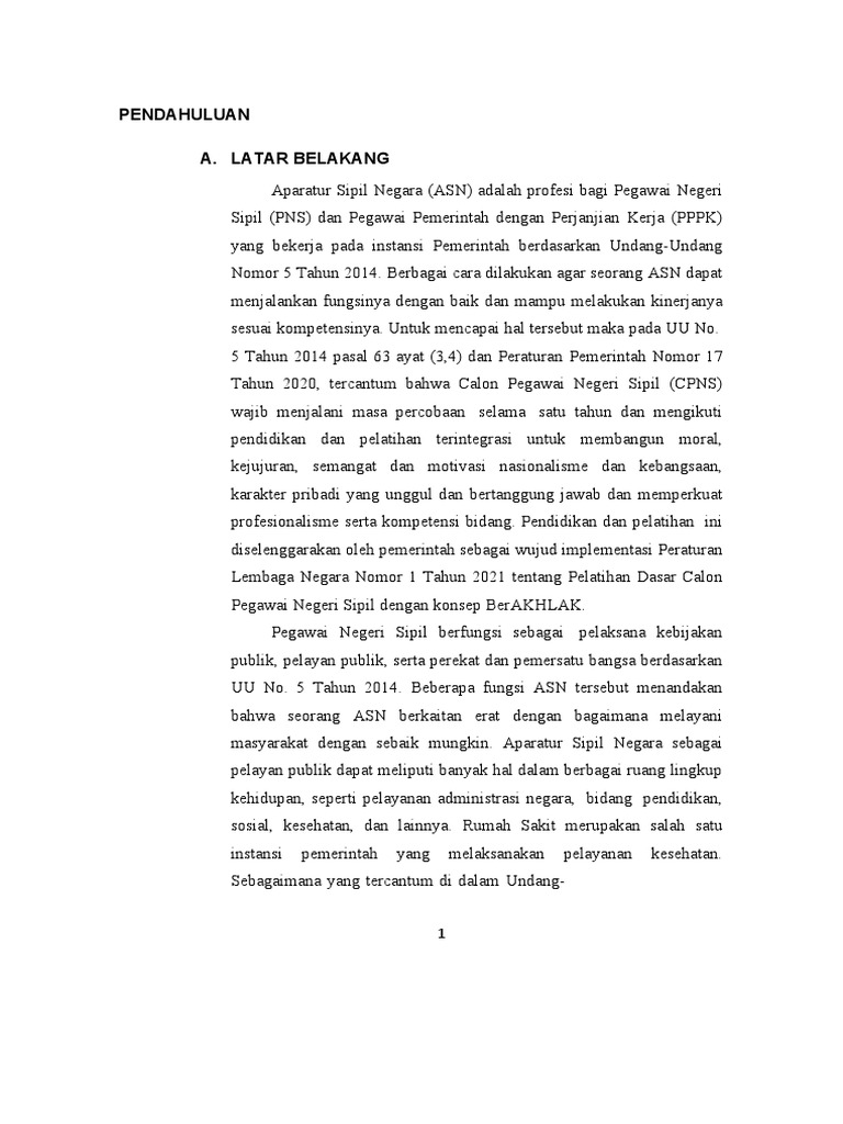 Contoh Referensi Kegiatan | PDF