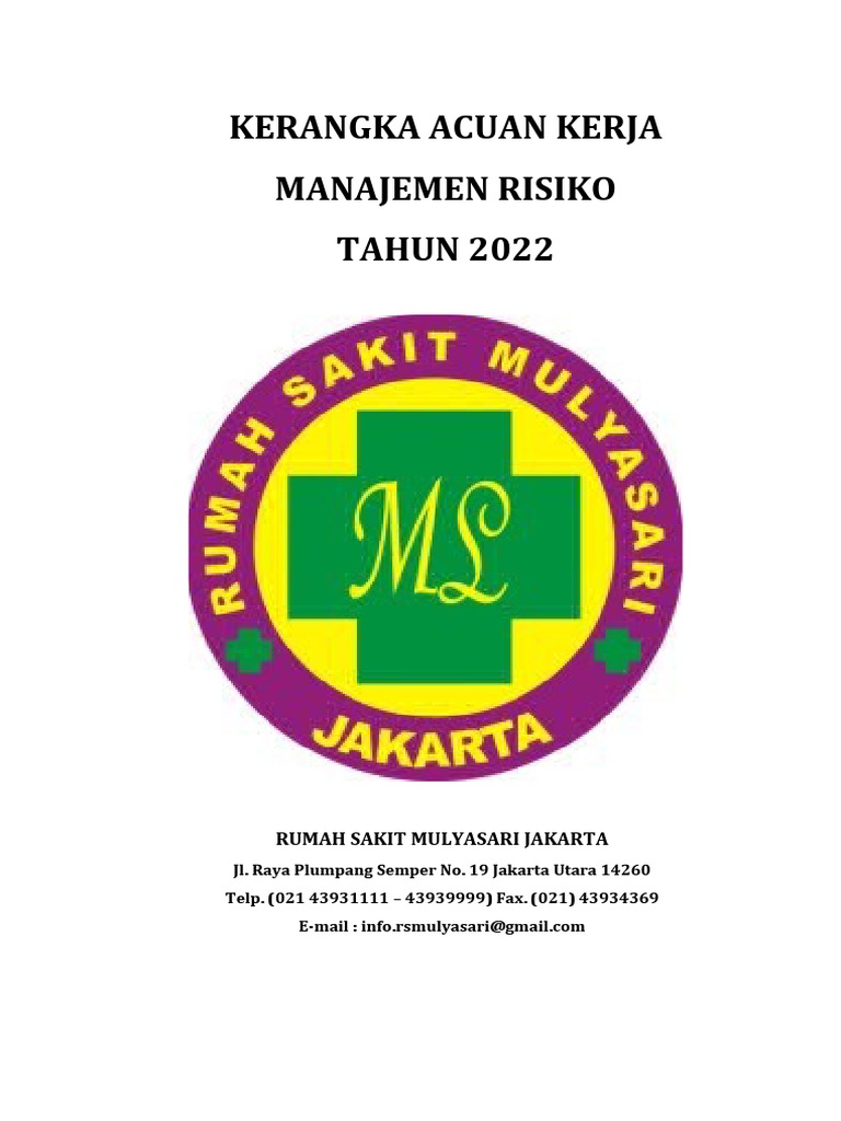Kak Manajemen Risiko RSM 2022 | PDF