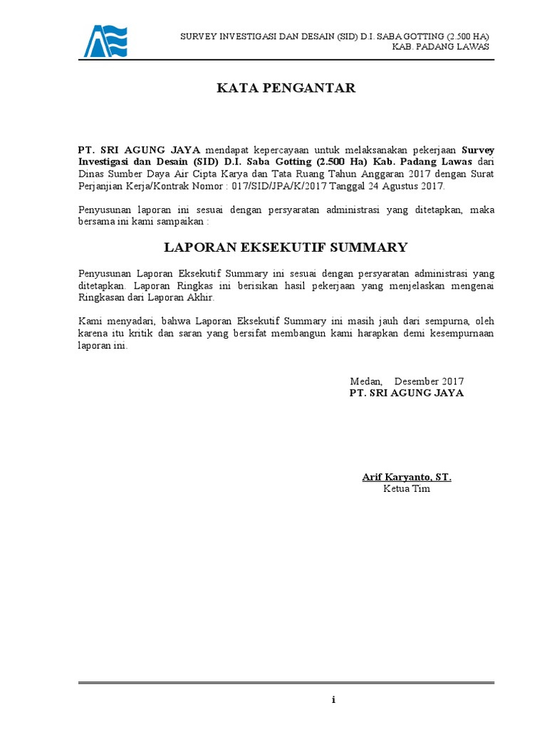 Laporan Ringkas Ok!!! | PDF