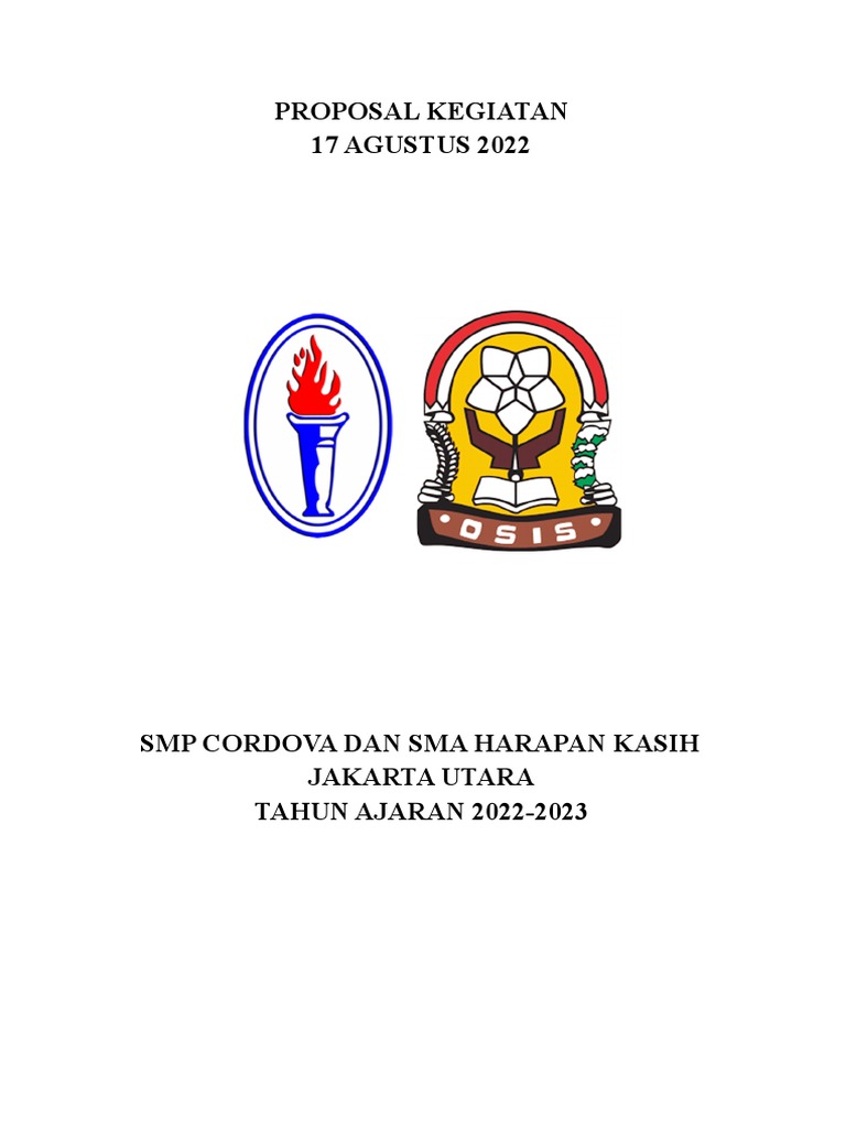 PROPOSAL KEGIATAN 17 Agustus | PDF