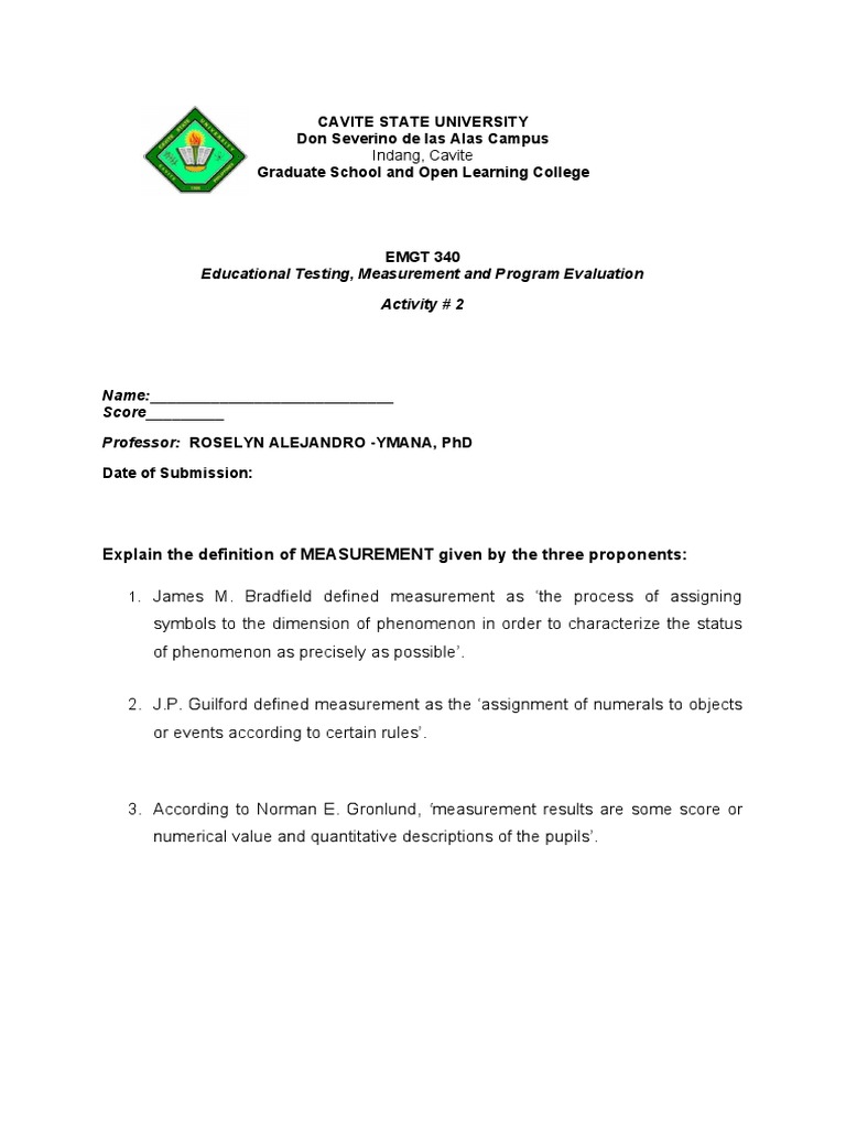 Emgt 340 Activity 2 | PDF | Career & Growth
