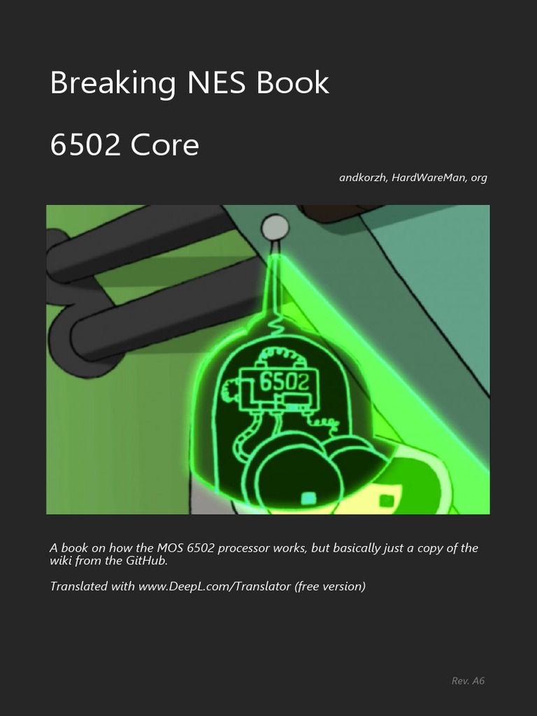 Breaking 6502 Eng A6 Pdf Central Processing Unit Computer Engineering 5068