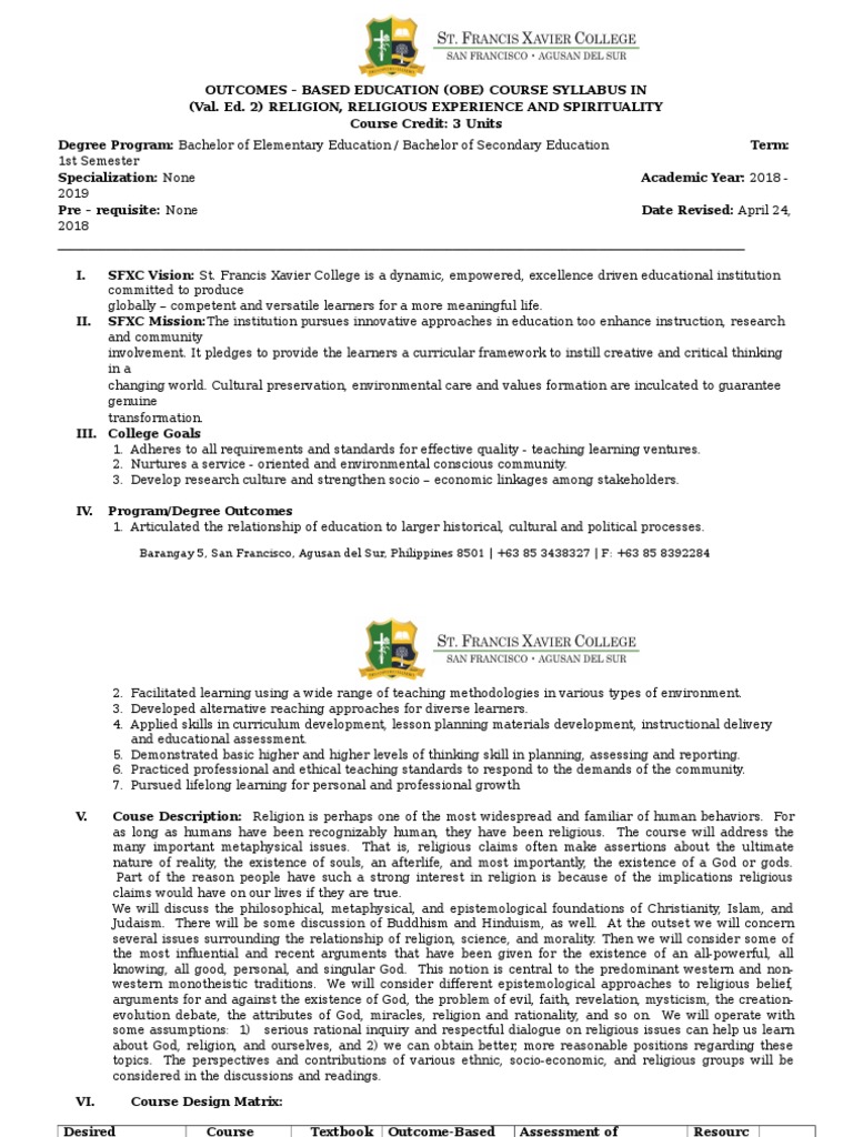 Val Ed 2 Religions Religious Experiences And Spirituality Pdf God