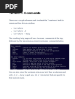 Terraform Cheat Sheet | PDF | Command Line Interface | Software