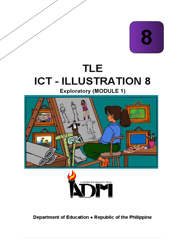 ICT ILLUSTRATION 8 MODULE 1 Lesson 1 | PDF | Drawing | Pencil