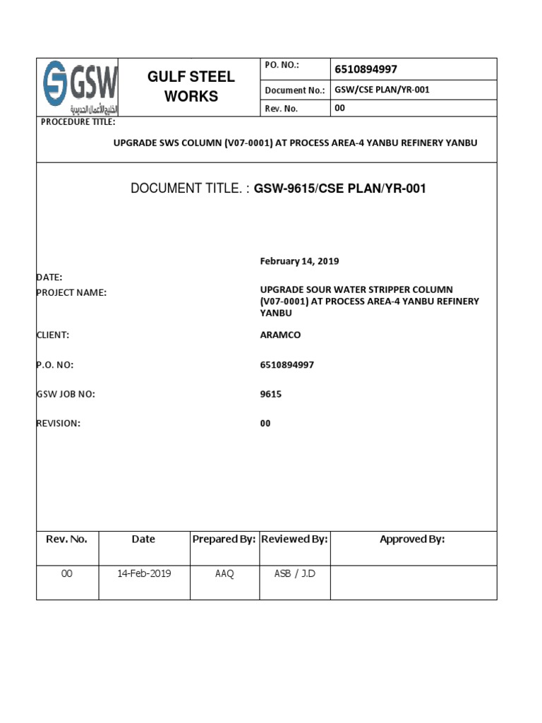 Confined Space Entry Plan Final Pdf Safety Occupational Safety