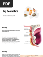 Lipstick Process & Flow Chart | PDF | Wax | Cosmetics
