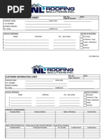 Taxpayer Information and Bank Details Form | PDF