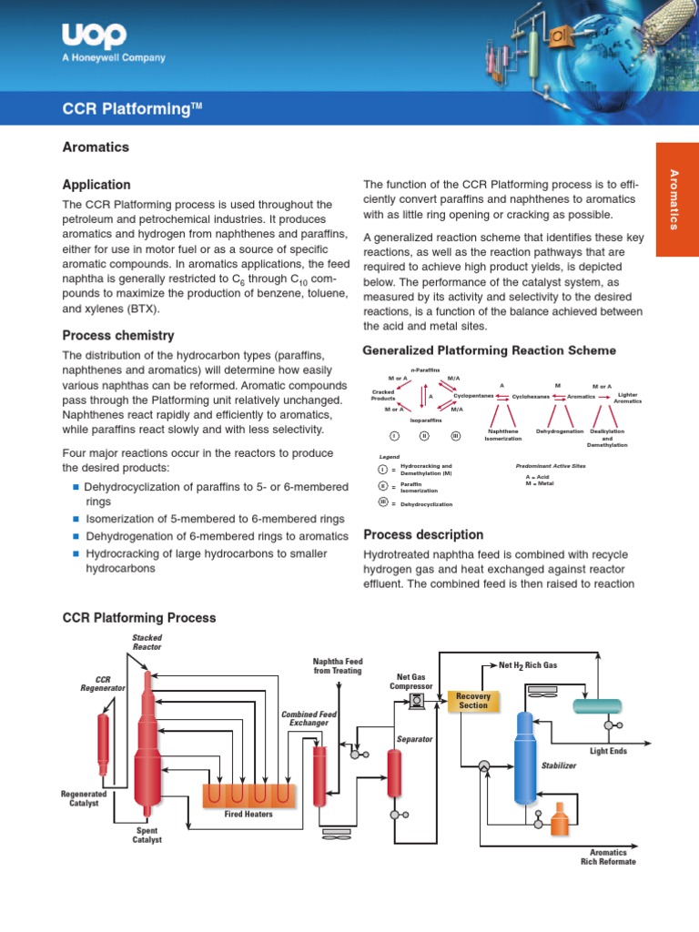 UOP CCR Platforming | PDF | Energy Technology | Chemical Engineering