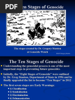 1 8 Stages of Genocide Notes | PDF | Genocides | Human Rights