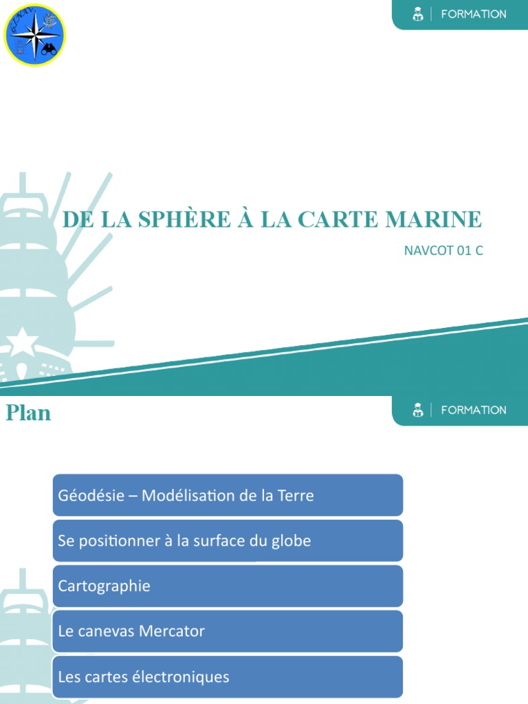 Navcot 01 C - de La Sphere A La Carte Marine | PDF | Équateur terrestre | Géodésie