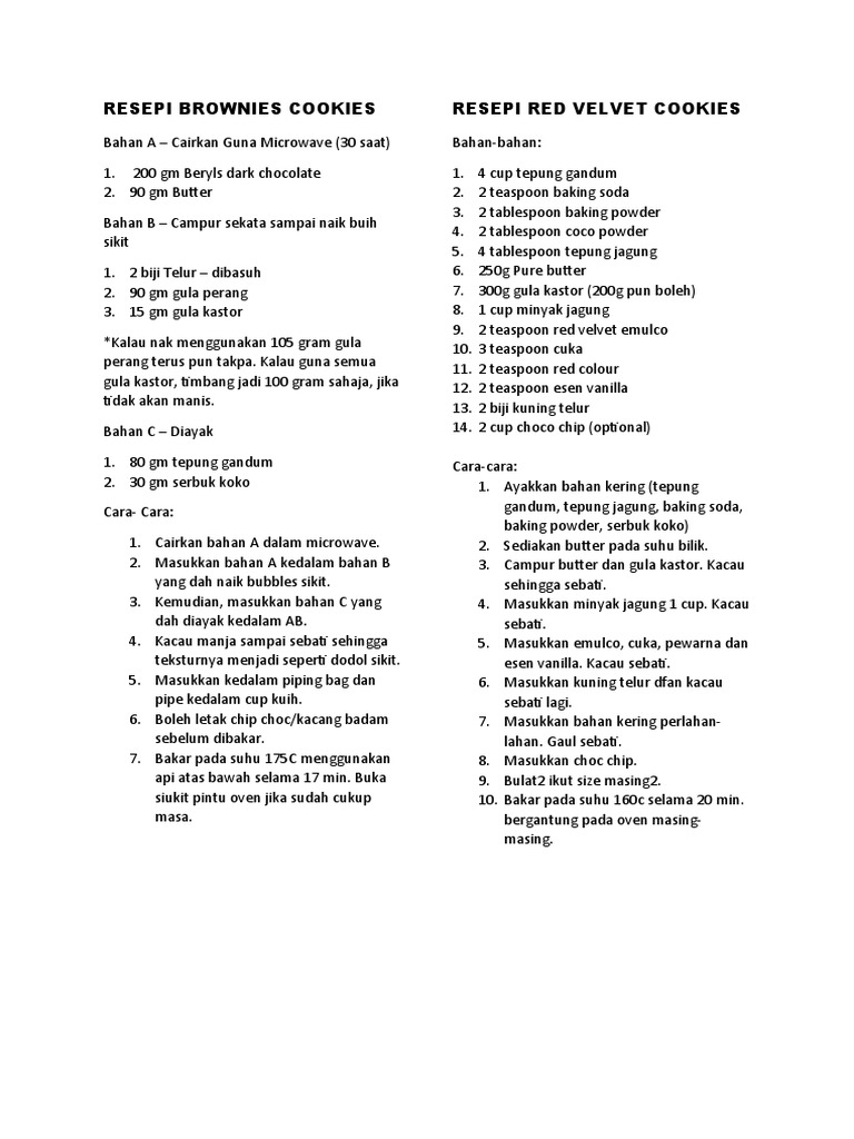 Resepi Kuih Raya Pdf