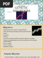 Genetic Disorders | PDF
