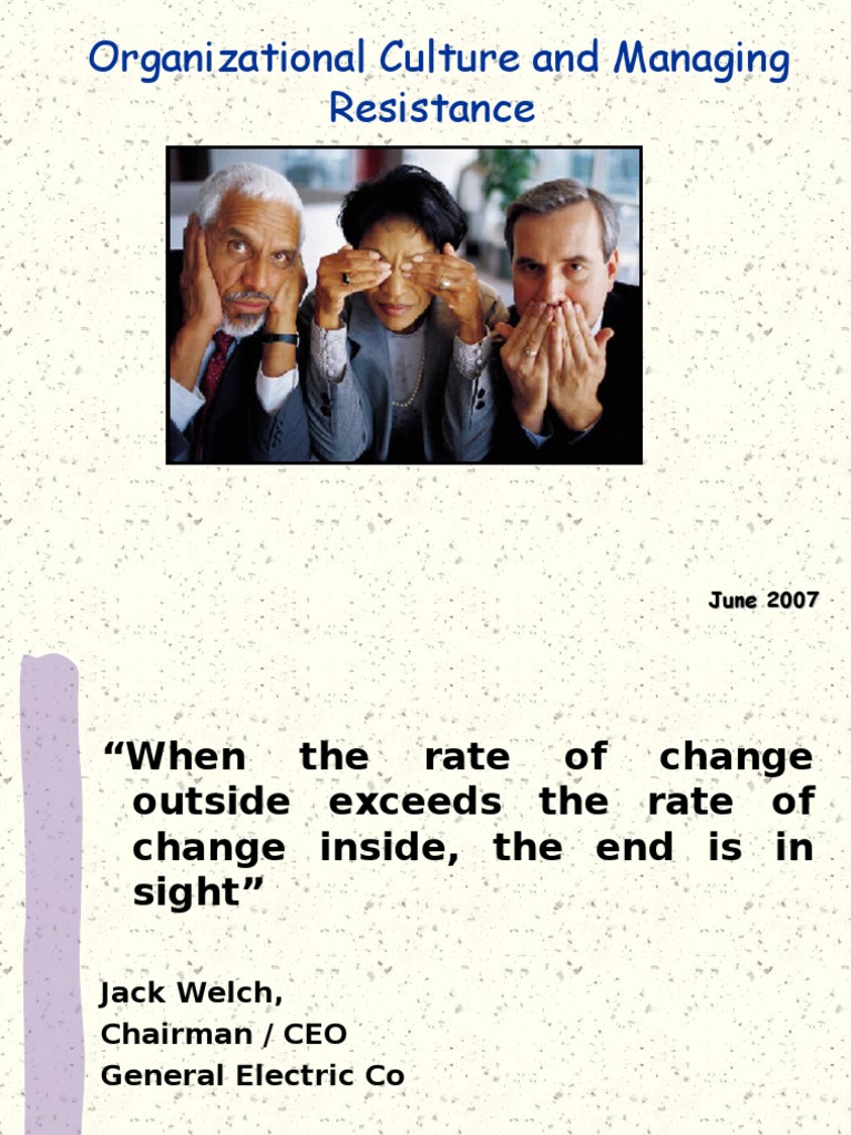 Culture Change | PDF | Organizational Culture | Norm (Social)
