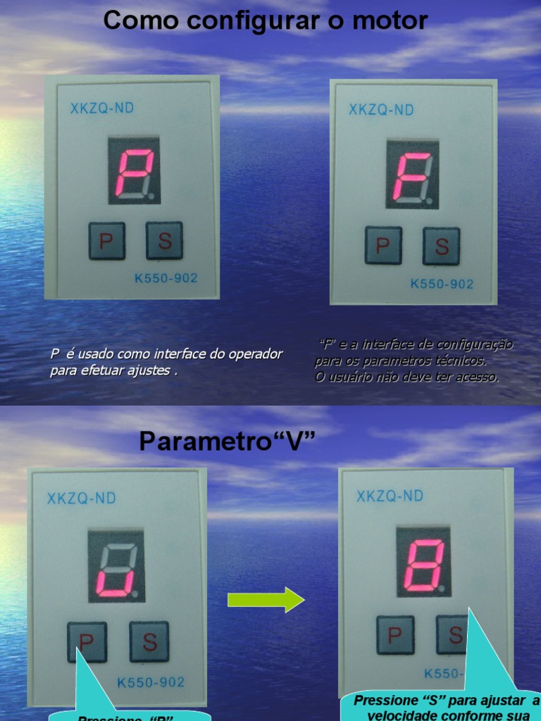 Configuração do Motor Servo Jack | PDF