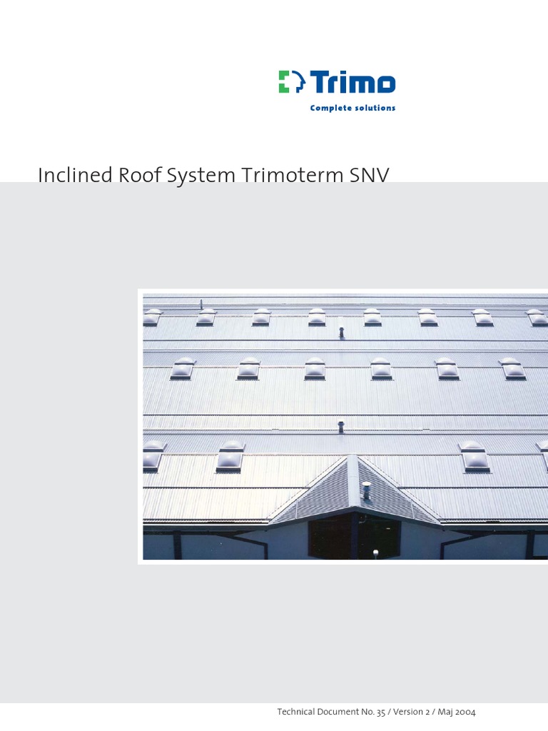 No35-Inclined Roof System | PDF | Roof | Sheet Metal