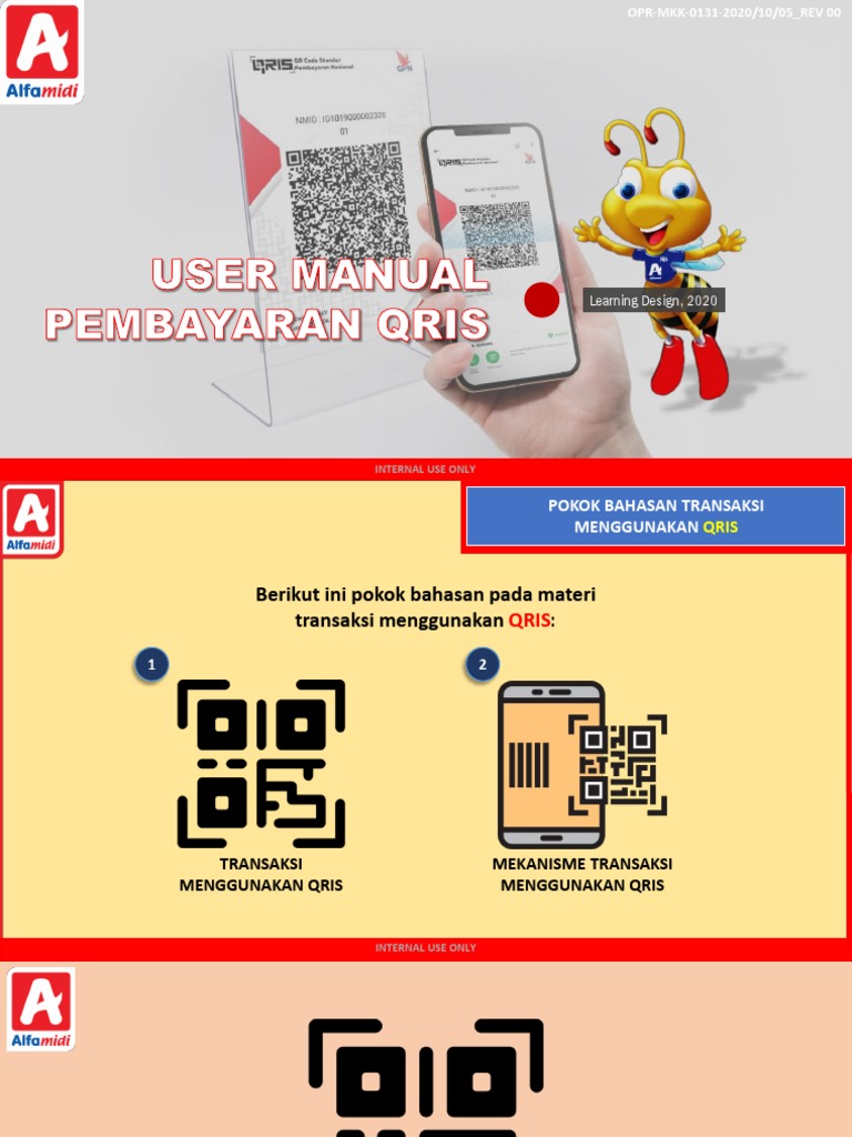 User Manual Qris | PDF | Pengelolaan Keuangan & Uang