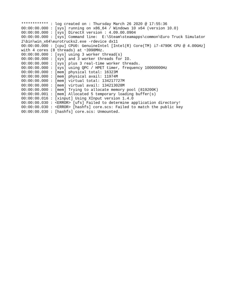 Game Log | PDF | Computers