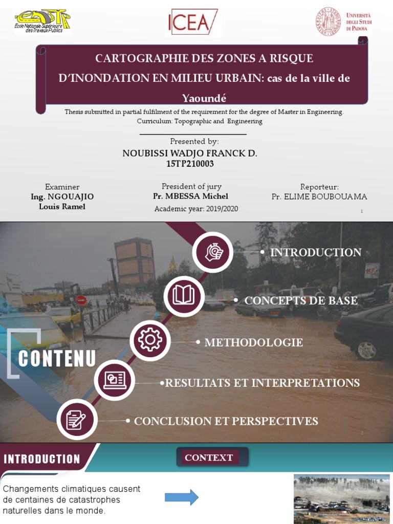 Cartographie Inondations | PDF | Inondation | Système d'information géographique