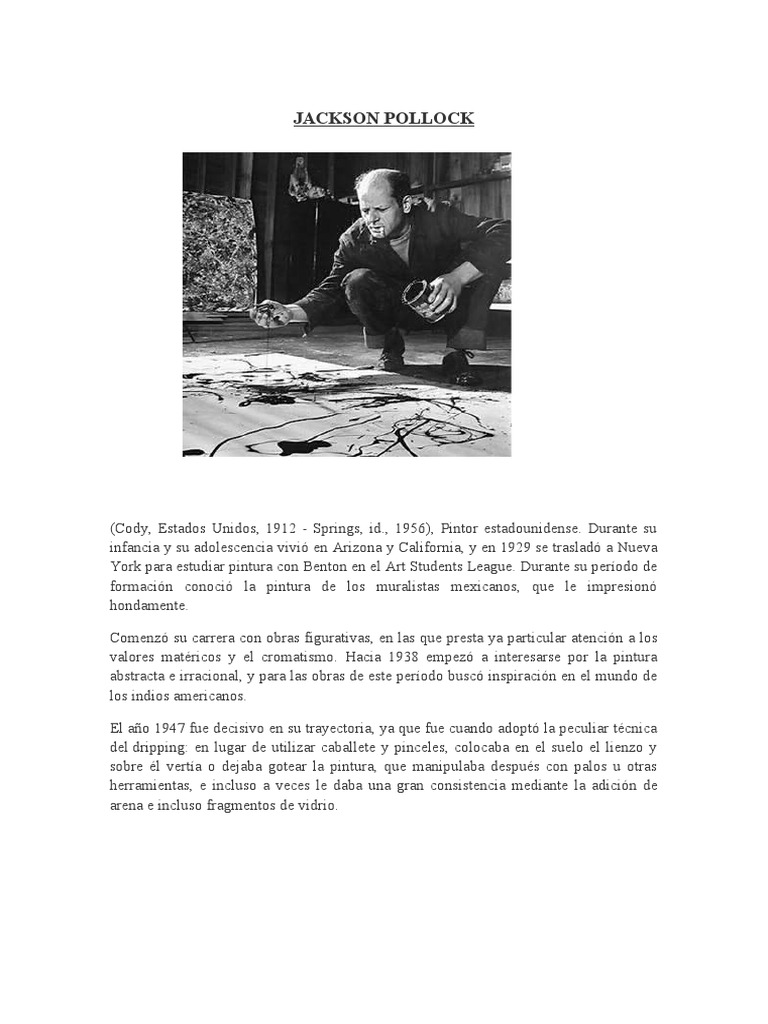 Jackson Pollock | PDF