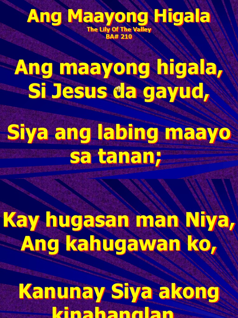 Ang Maayong Higala | PDF