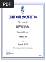 Certificate of Completion - IGCSE | PDF