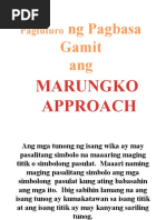 Lesson Plan Marungko | PDF