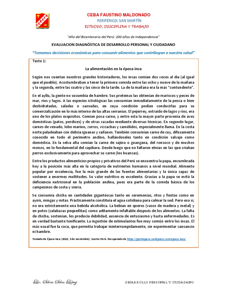 Eva D DPC3 | PDF | Maíz | Carne