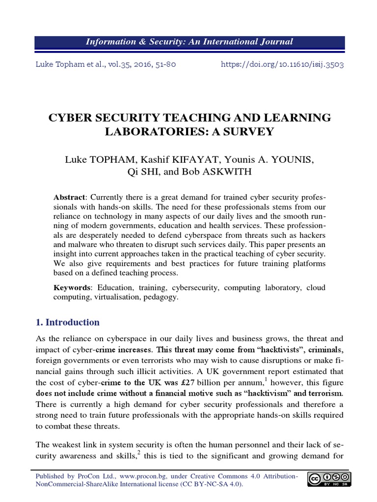 3503 Lab Survey | PDF | Virtualization | Cloud Computing