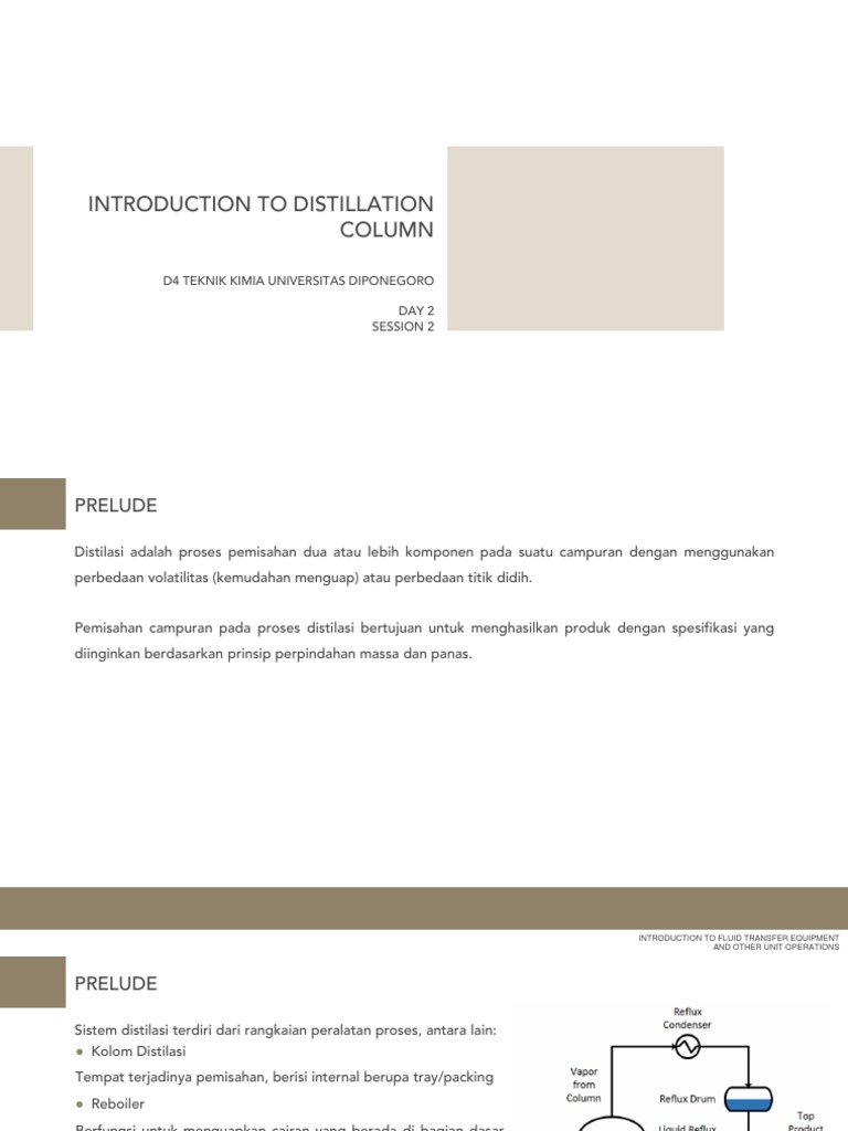 Day 2 Session 2 (Distillation Column) | PDF