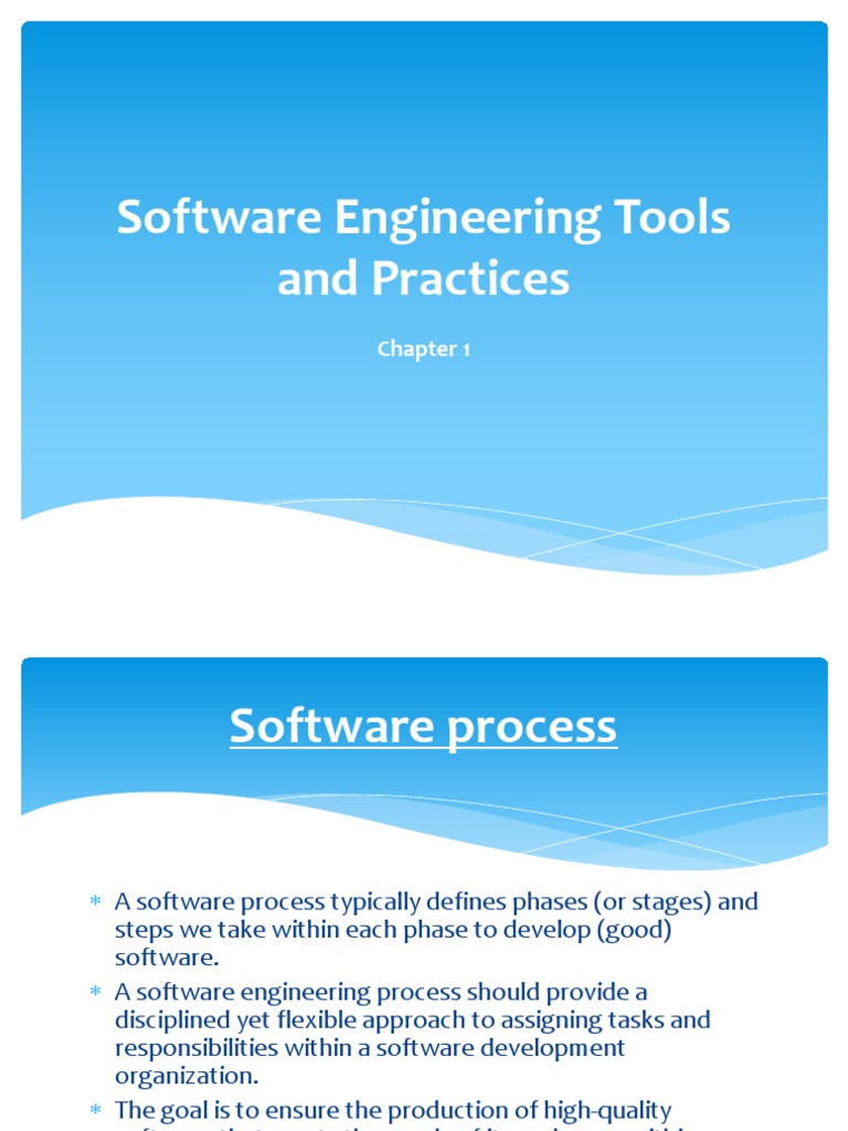 Software Engineering Tools And Practices Pdf Class Computer Programming Method Computer 8418