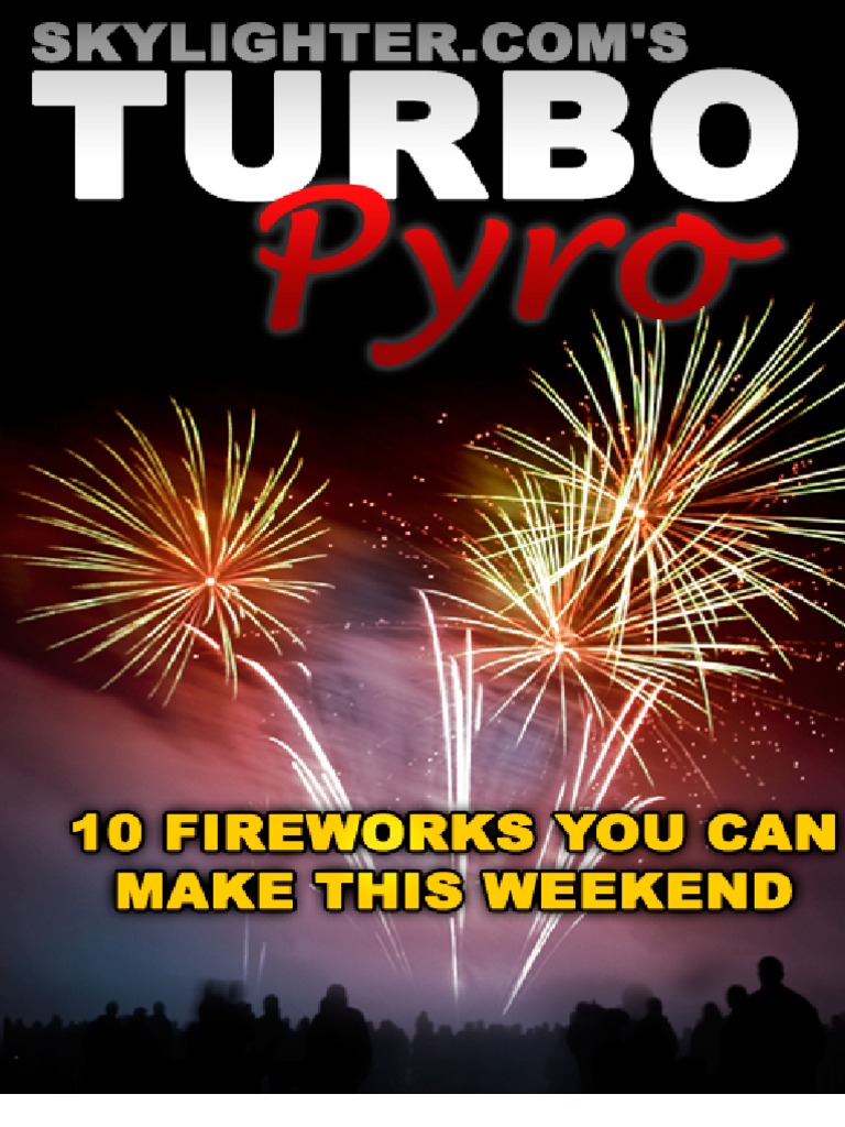 Turbo Pyro | PDF | Pyrotechnics | Fireworks