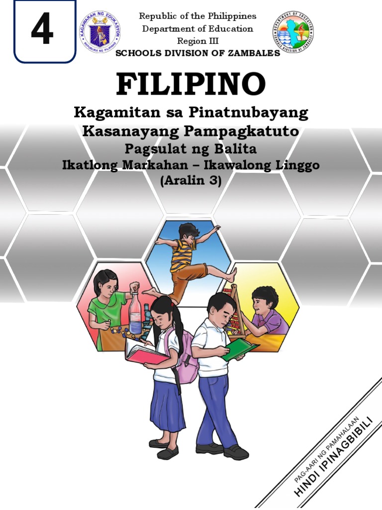 Pagsulat NG Balita Fil4 q3 Wk8 v2 | PDF
