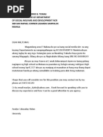 Application Letter Tagalog | PDF