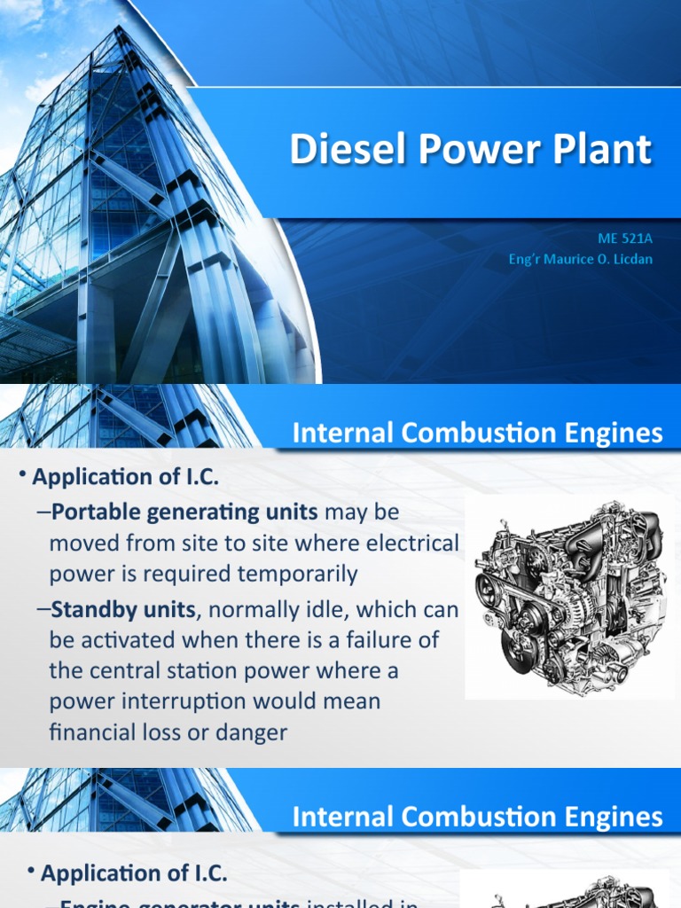 DIESEL PP | PDF | Diesel Engine | Internal Combustion Engine