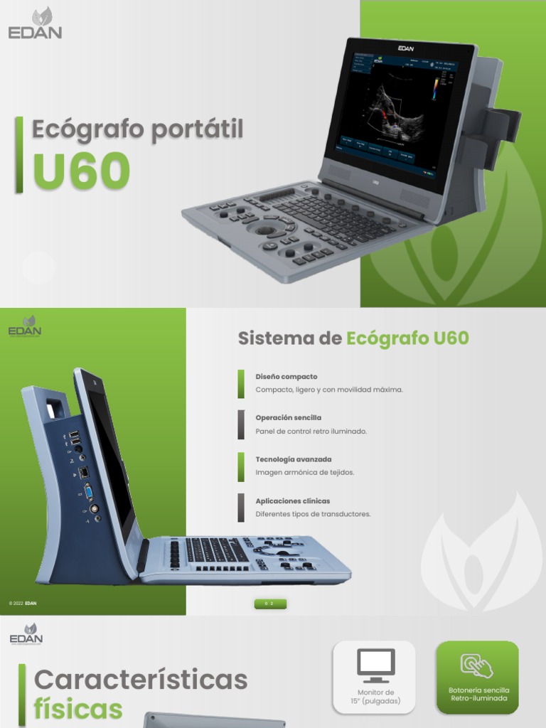 U60 Edan B2B | PDF | Ultrasonido | Hardware de la computadora