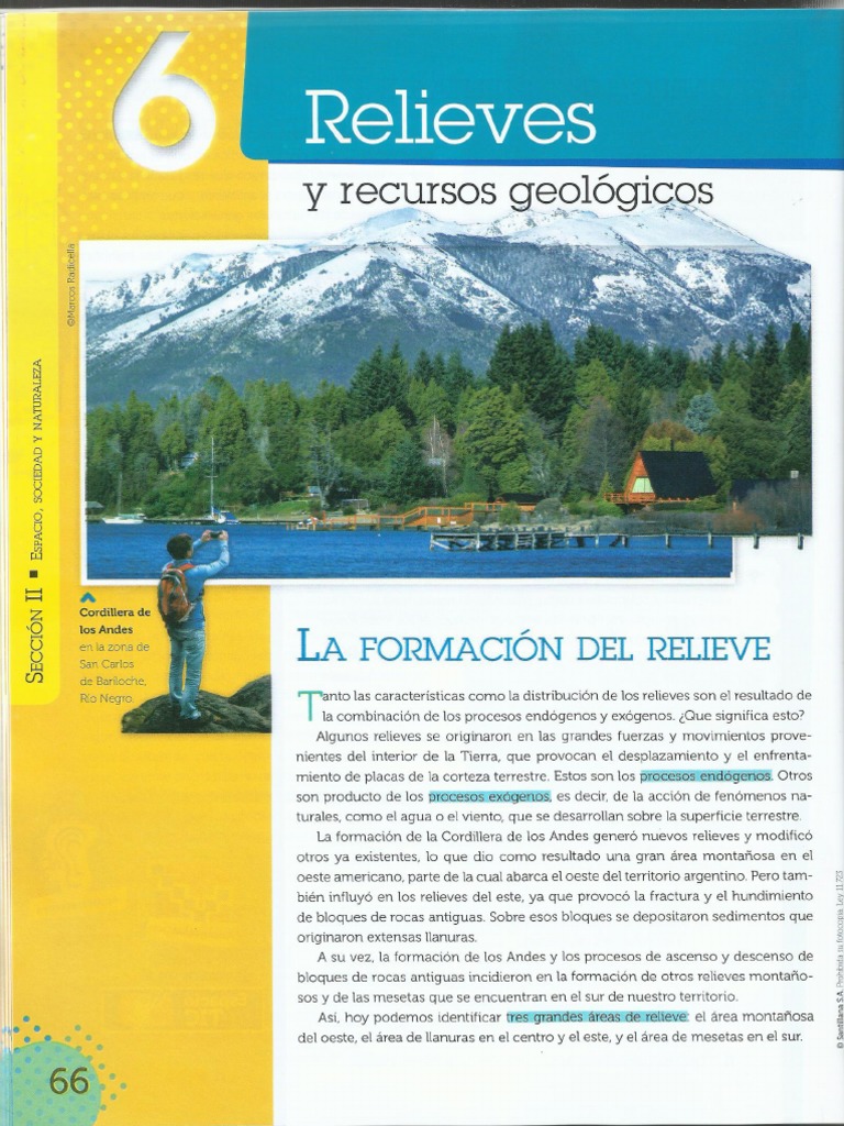 Formas Del Relieve Argentino | PDF