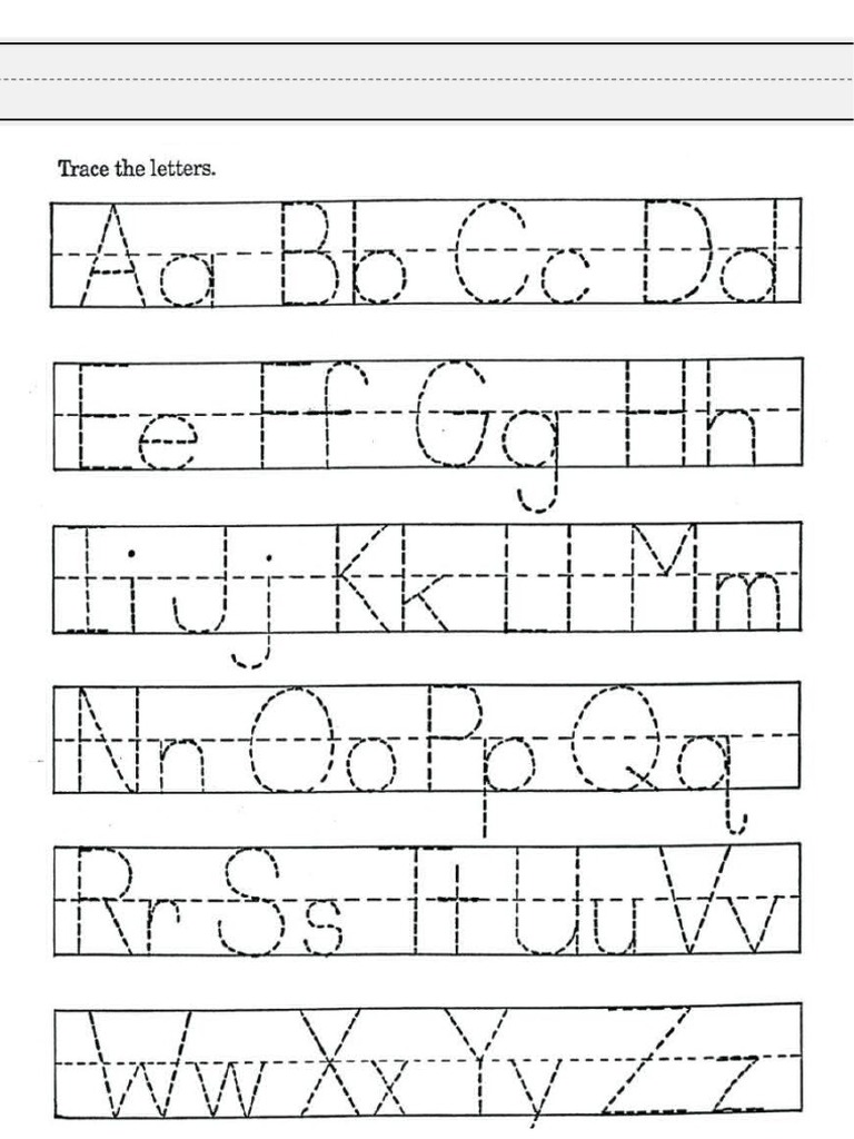 TRACING-ALPHABETS | PDF
