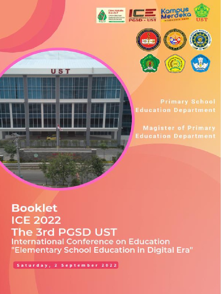 Booklet ICE 3rd PGSD FKIP UST 2022 - New 030922 | PDF | Qualitative ...