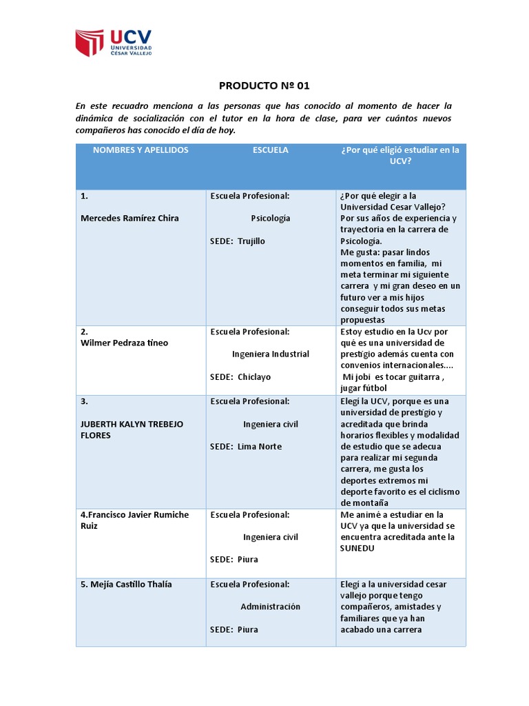 Trabajo Grupal 01 | PDF