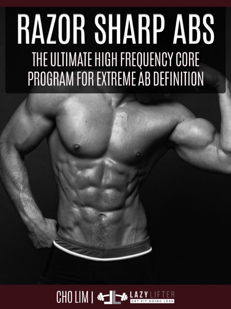 Basic Cut Razor Sharp Abs | PDF | Obesity | Skeletal Muscle