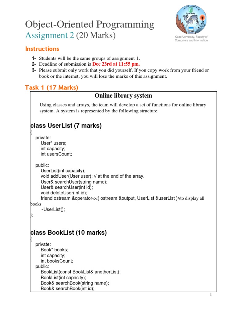 Assignment 2-OOP-Screenshots | PDF | Programming | Computer Program