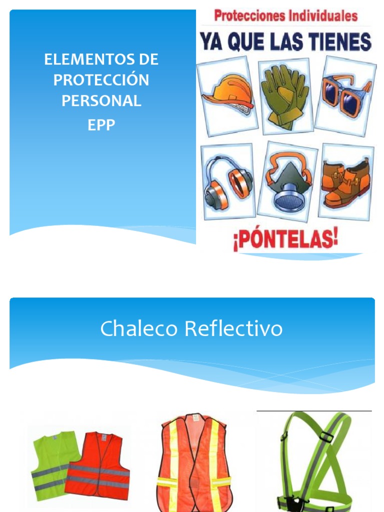 Chaleco Reflectivo: EPP Esencial | PDF