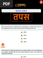 Past Board Exam Problems in Dynamics | PDF | Acceleration | Speed