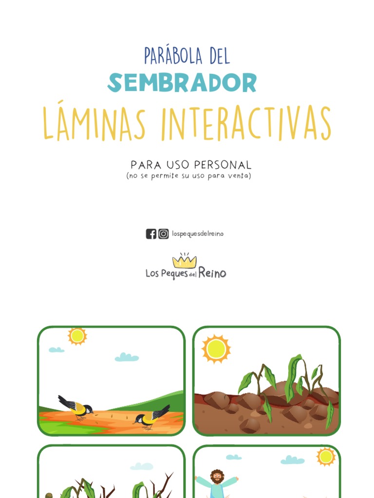 Parábola del Sembrador: Tipos de Tierra | PDF | Semilla | Agricultura