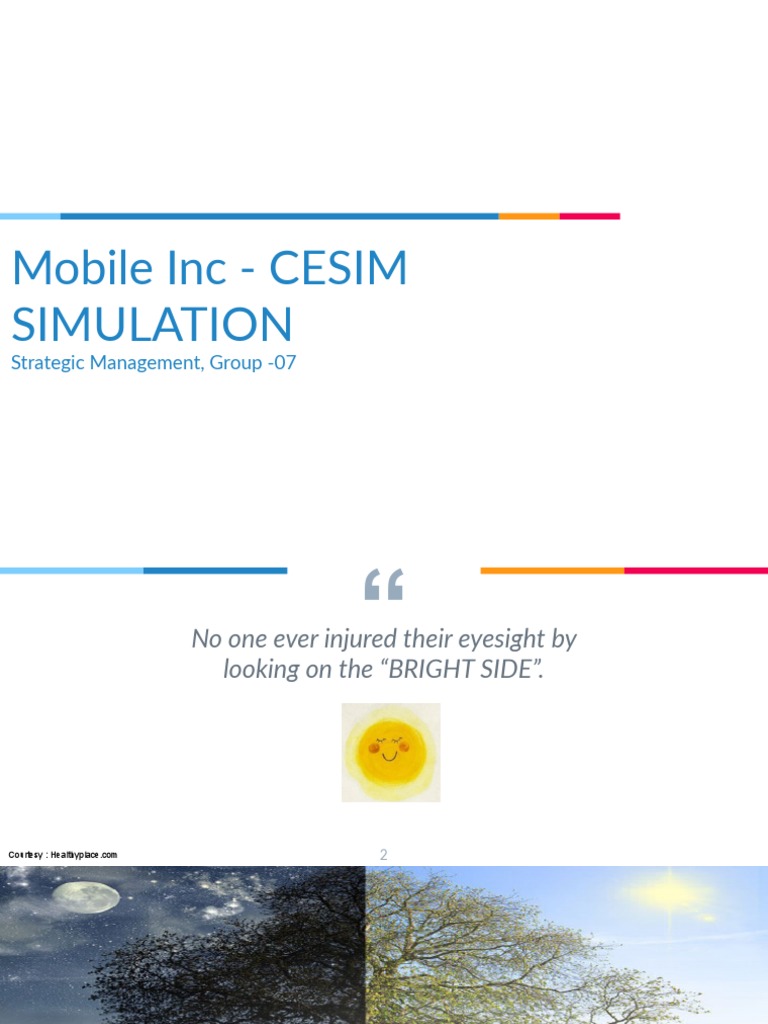 Cesim Silulation Presentaton - Group 07 - V4 | PDF | Simulation ...