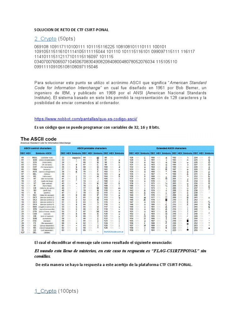 Solucion de Reto de CTF Csirt | PDF