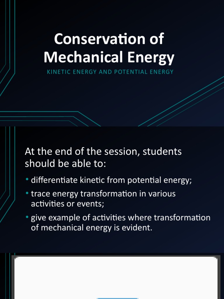 Understanding Mechanical Energy Concepts | PDF | Potential Energy ...