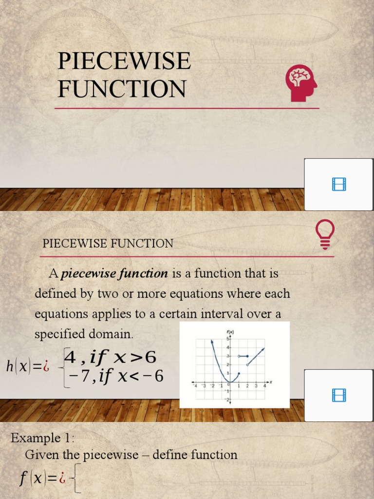 Lesson 2 Piecewise Function | PDF | Function (Mathematics) | Analysis
